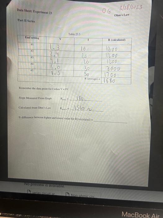 Experiment 2.3 Part III: Combinatorial Rules for a | Chegg.com