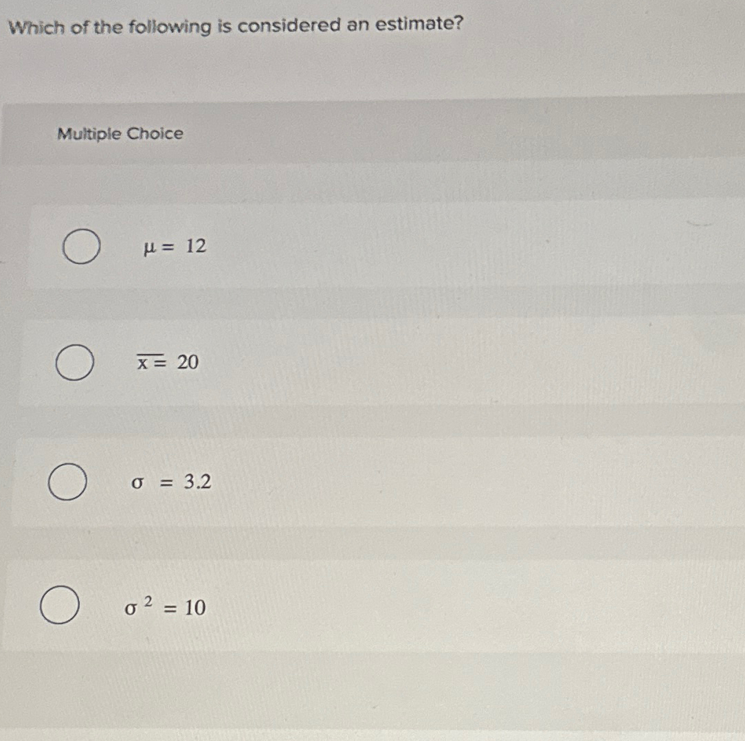 Solved Which of the following is considered an | Chegg.com