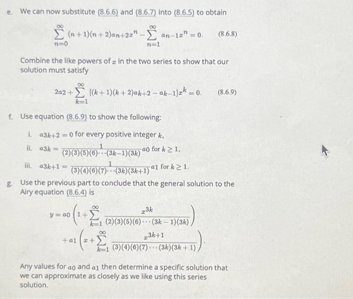 Solved 1. Finding coefficients in a power series expansion | Chegg.com
