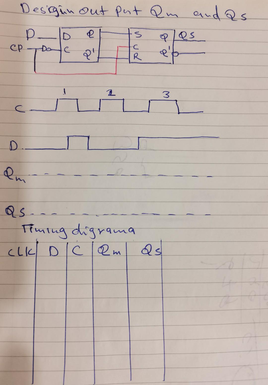 Solved Computer architecture master - slave D flip-flops | Chegg.com