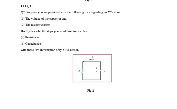 Solved CL0_3: Q2: Suppose you are provided with the | Chegg.com