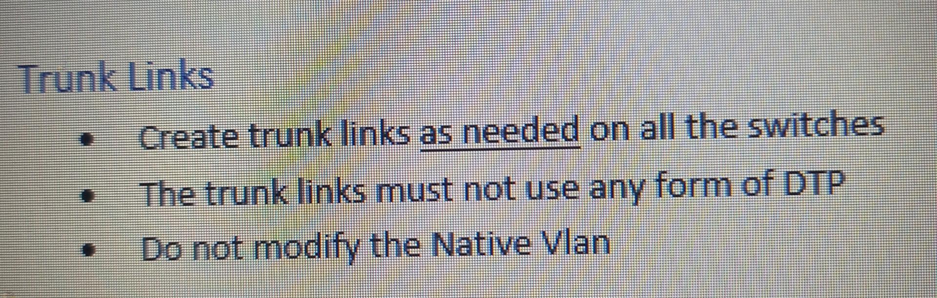 Solved Gig0/0 Gig0/0 He-DHCP Trunk Links - Create trunk | Chegg.com