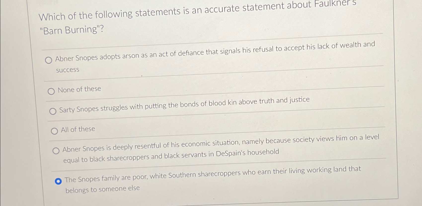 Solved Which of the following statements is an accurate | Chegg.com