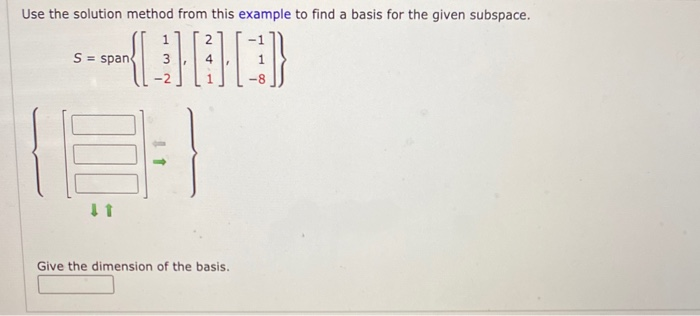 Solved Use the solution method from this example to find a | Chegg.com