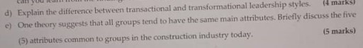 Solved d) ﻿Explain the difference between transactional and | Chegg.com