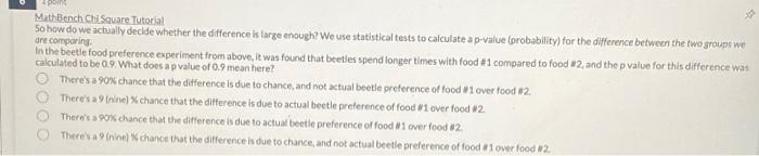 Solved MathBench Chi Square Tutorial 50 how do we actually | Chegg.com