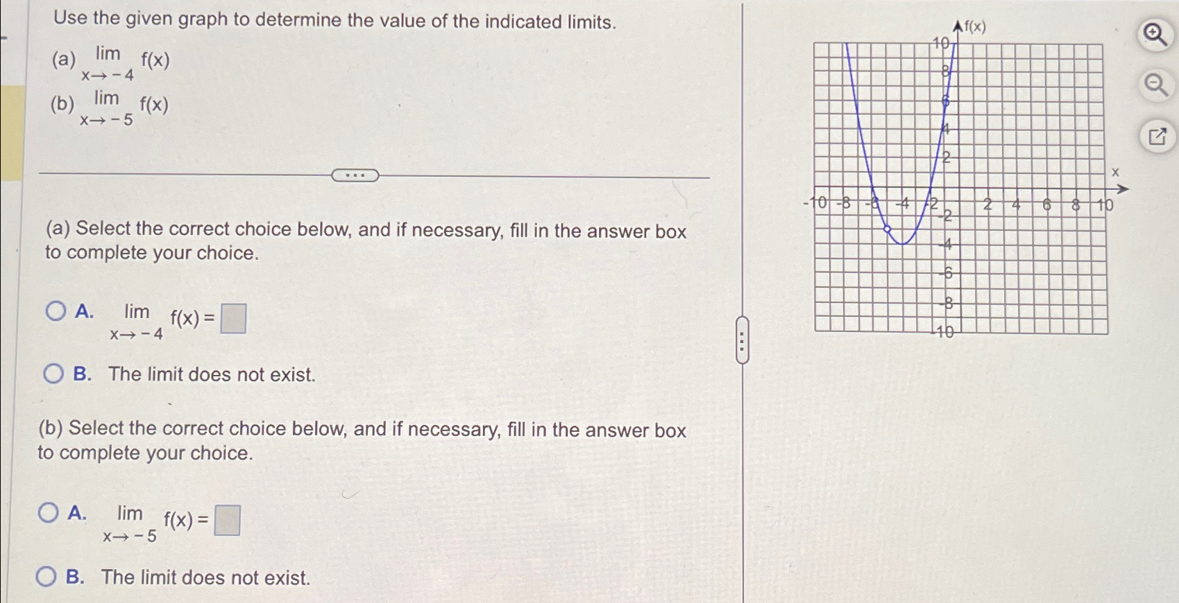 Solved Use the given graph to determine the value of the | Chegg.com