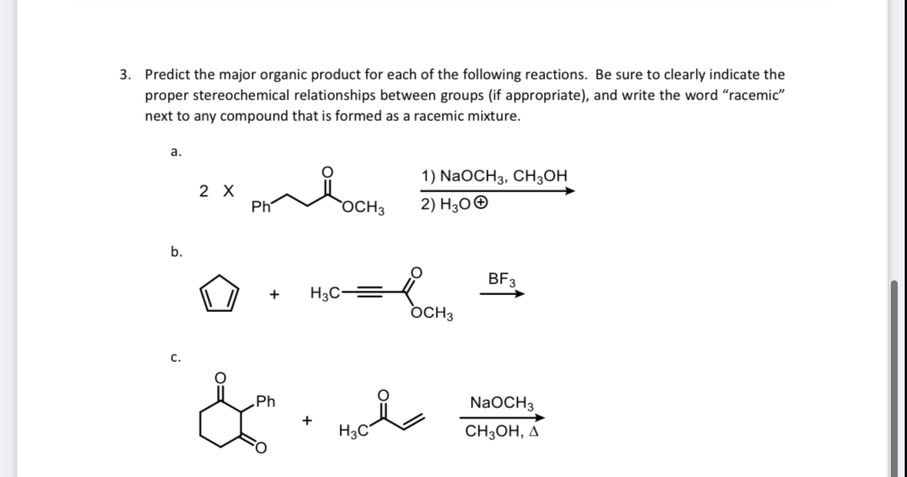 Solved DRAW IT! ﻿Predict the major organic product for each | Chegg.com