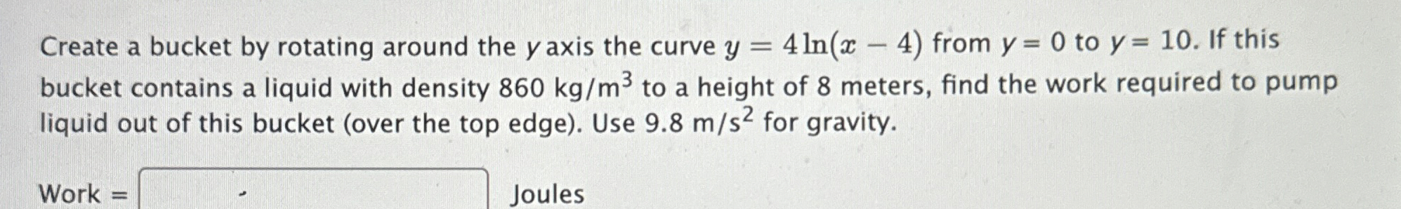 [Solved]: Create a bucket by rotating around the y axis the