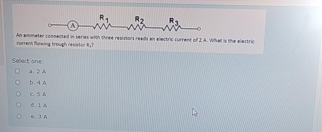 Solved The circuit below shows three resistors in parallel. | Chegg.com