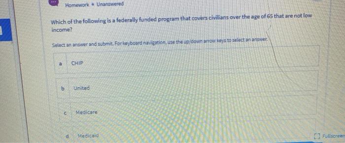 Homework . Unanswered Which of the following is a | Chegg.com