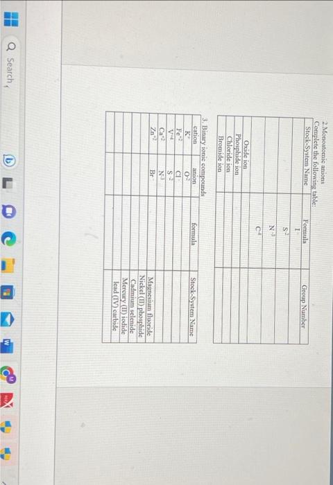 Solved \r\n\r\n\r\n\r\n8. Mixture of compourads Complete the | Chegg.com