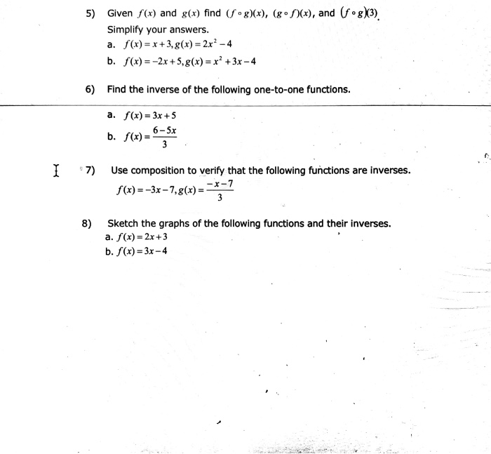 Solved Assignment 5.1: Manipulating Functions Complete the | Chegg.com