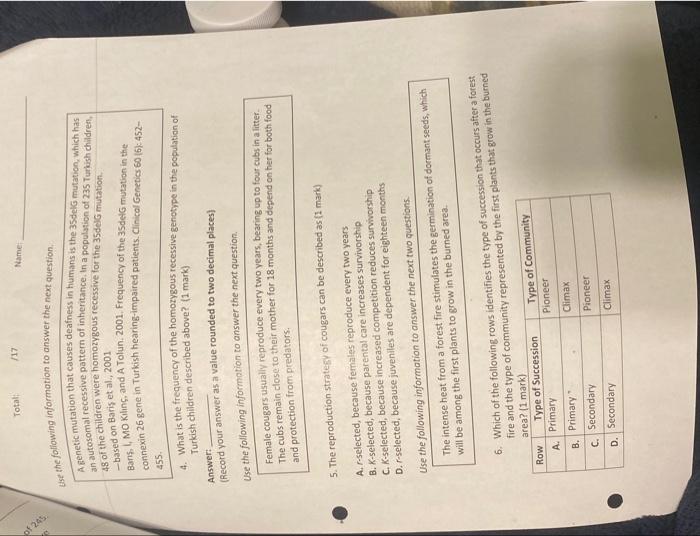 Solved Population Genetics Questions 1. Genetic polydactyly | Chegg.com