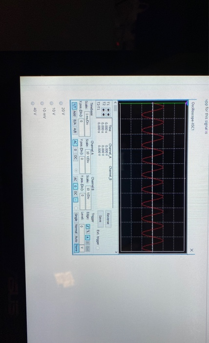 Solved vpp for this signalis Oscilloscope-XSCI Channels | Chegg.com