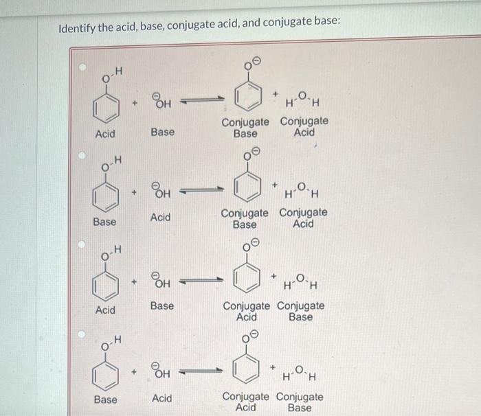 Solved Il of the following acid-base reactions are reactions | Chegg.com