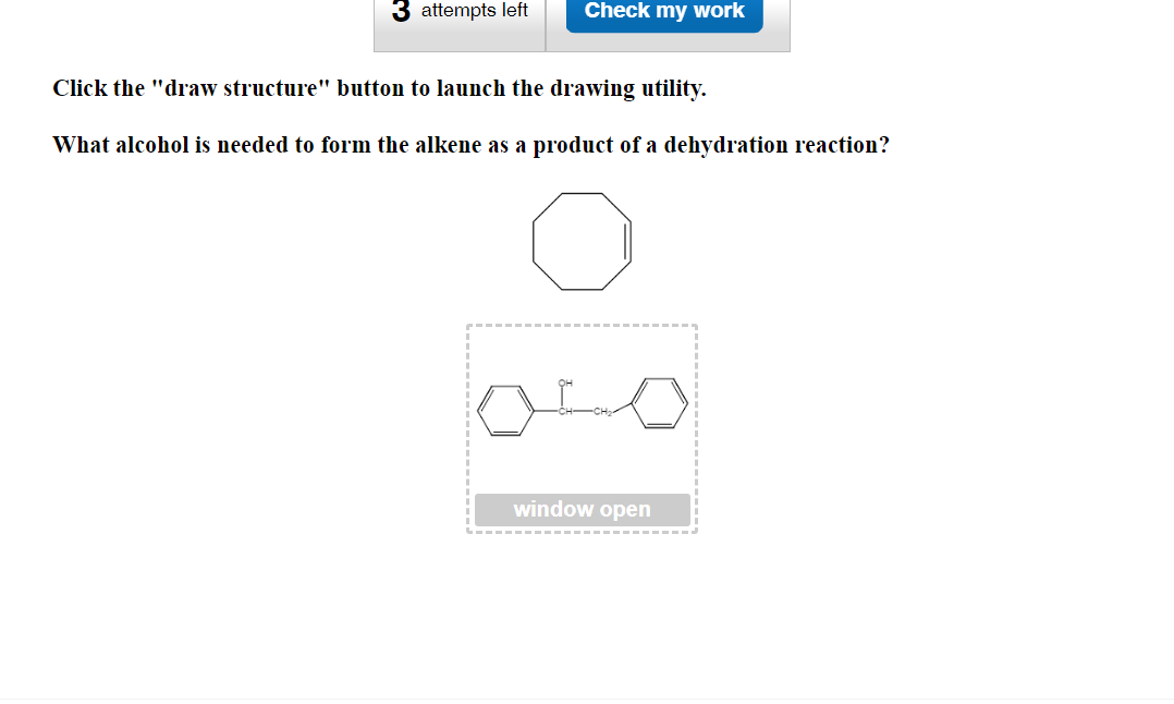 Solved Click the "draw structure" button to launch the | Chegg.com