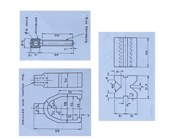 Solved can someone please do the engineering 2D drawing of | Chegg.com
