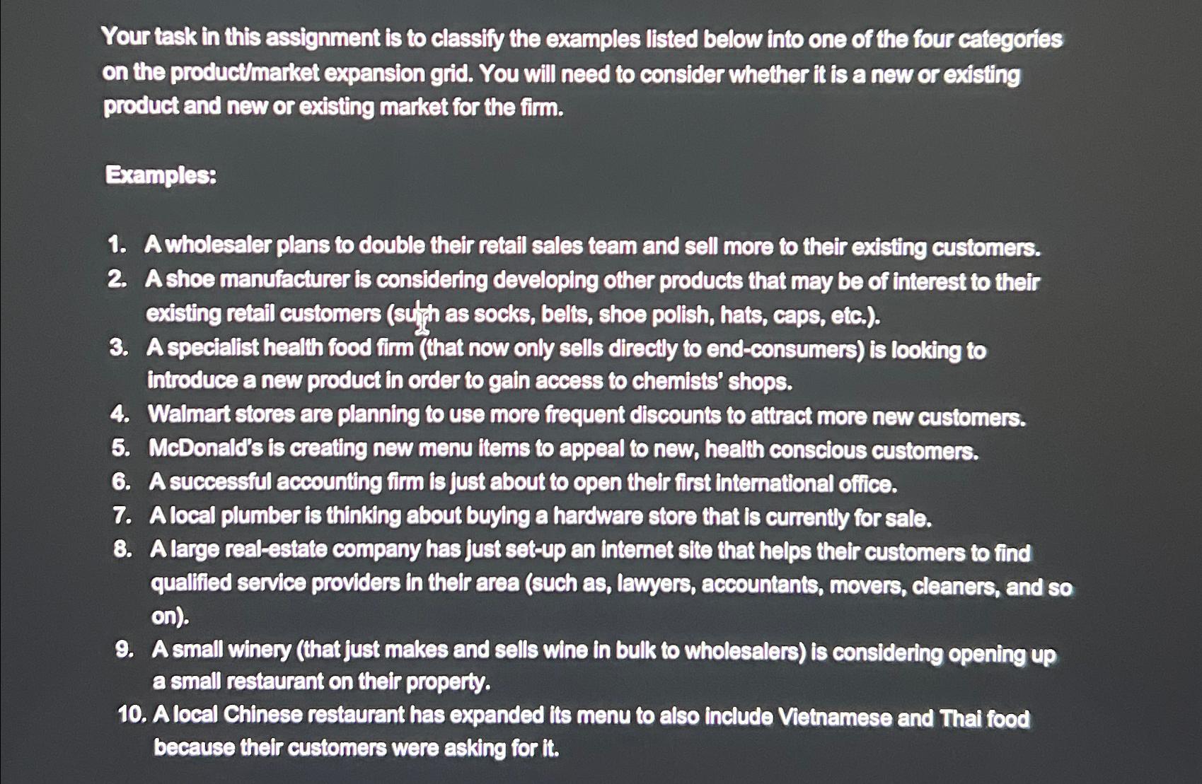 Solved Your task in this assignment is to classify the | Chegg.com