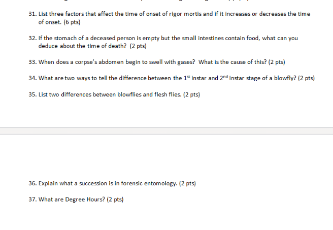 Solved 31. ﻿List three factors that affect the time of onset | Chegg.com