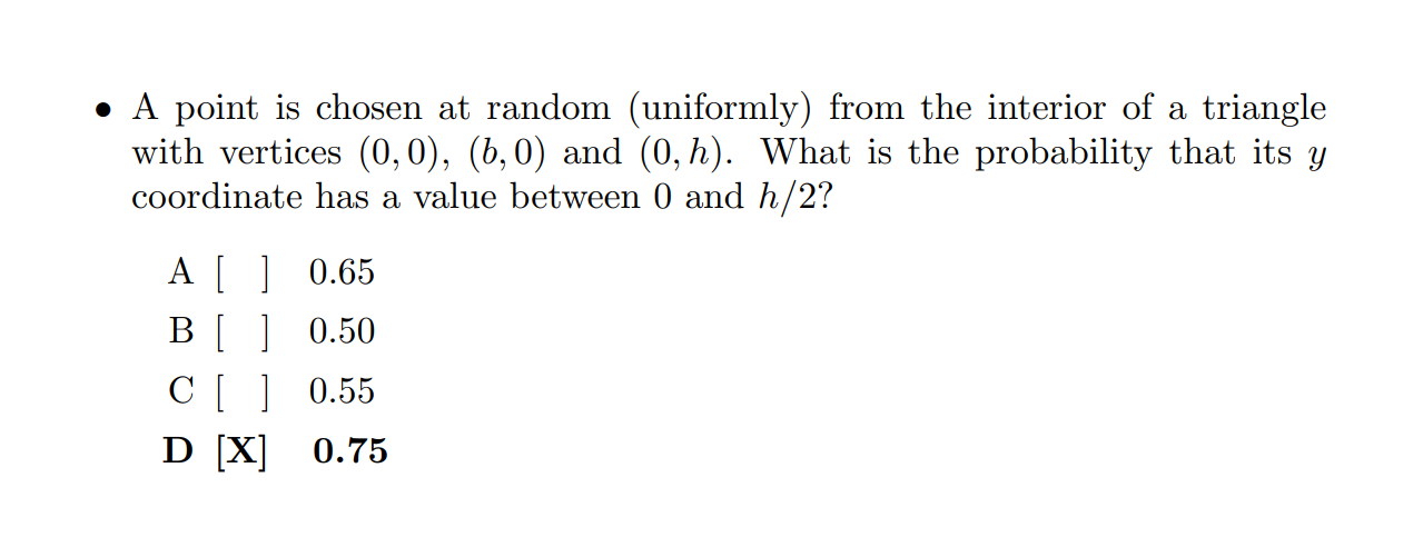 Solved The joint distribution function of two random | Chegg.com