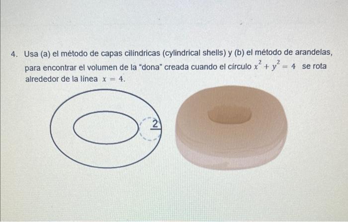 Solved Use (a) the cylindrical shells method and (b) the | Chegg.com Solved Use (a) the cylindrical shells method and (b) the | Chegg.com