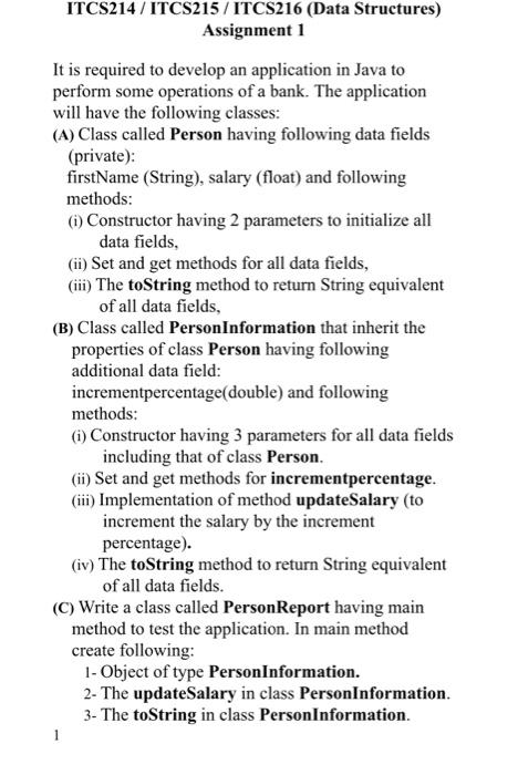 Solved ITCS214/ITCS215/ITCS216 (Data Structures) Assignment | Chegg.com