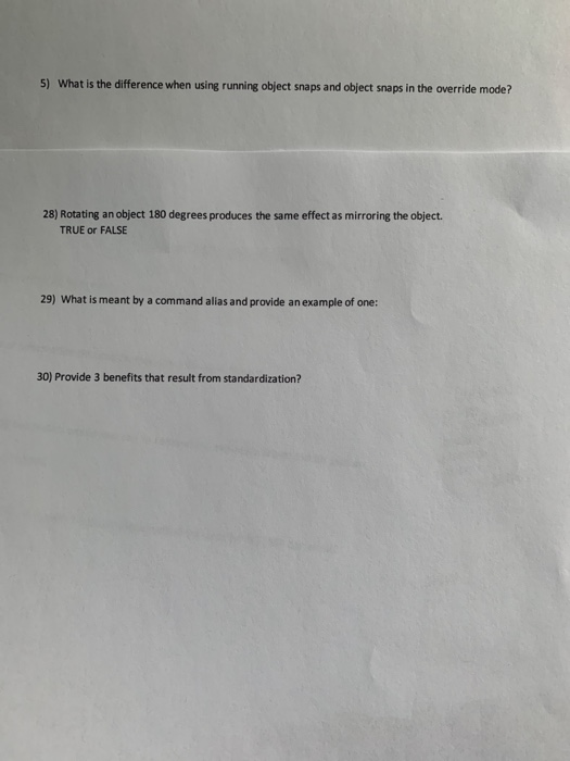 Solved 5) What is the difference when using running object | Chegg.com