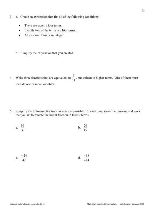 Solved Mixed Practice #5 (Mixed Practice for Math Start | Chegg.com