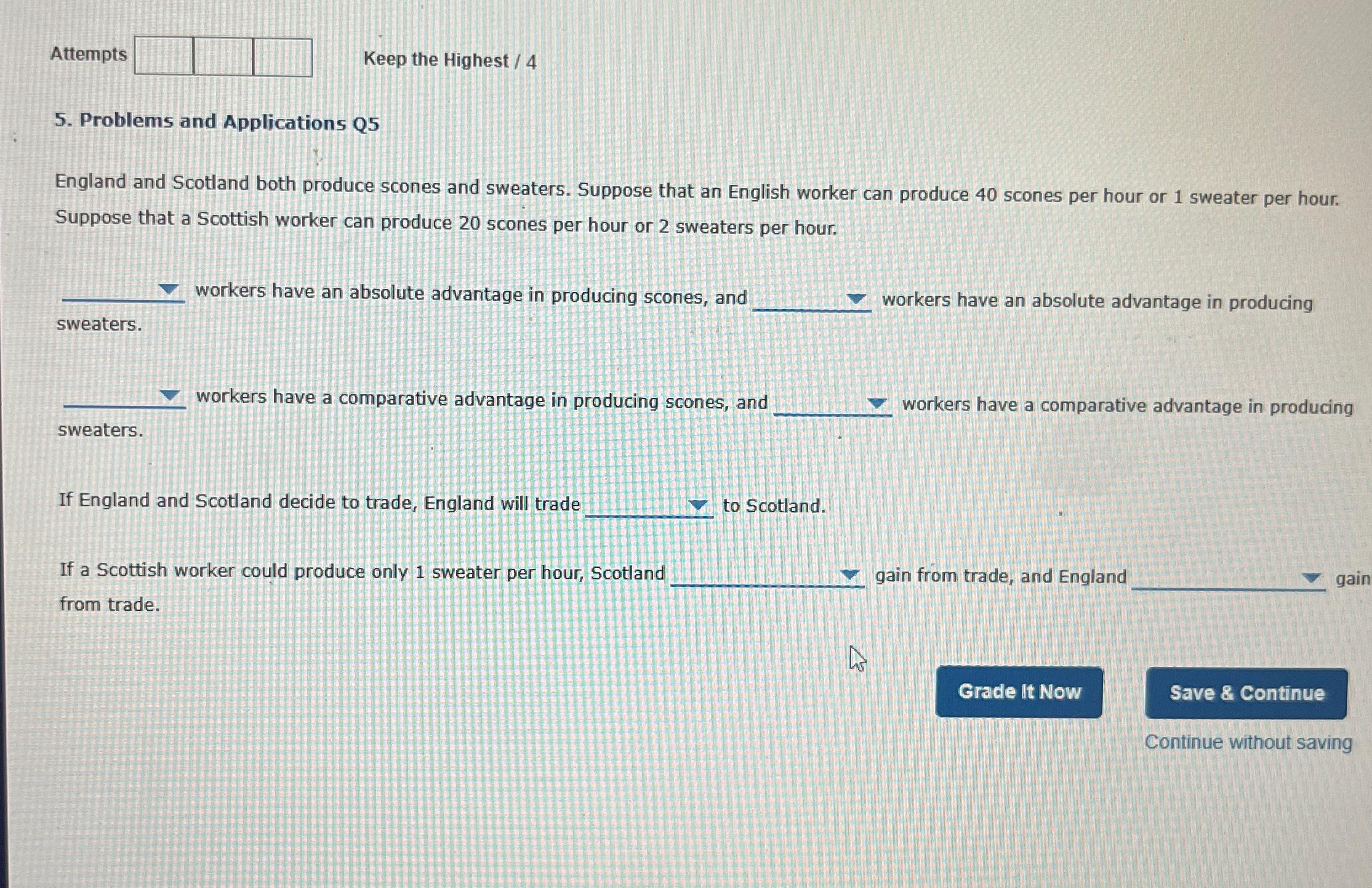 Solved AttemptsKeep the Highest / 45. ﻿Problems and | Chegg.com