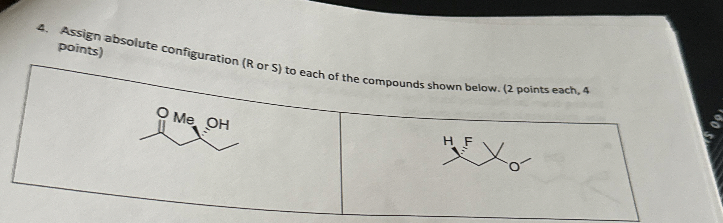 Solved Assign absolute configuration (R or S ) ﻿to each of | Chegg.com