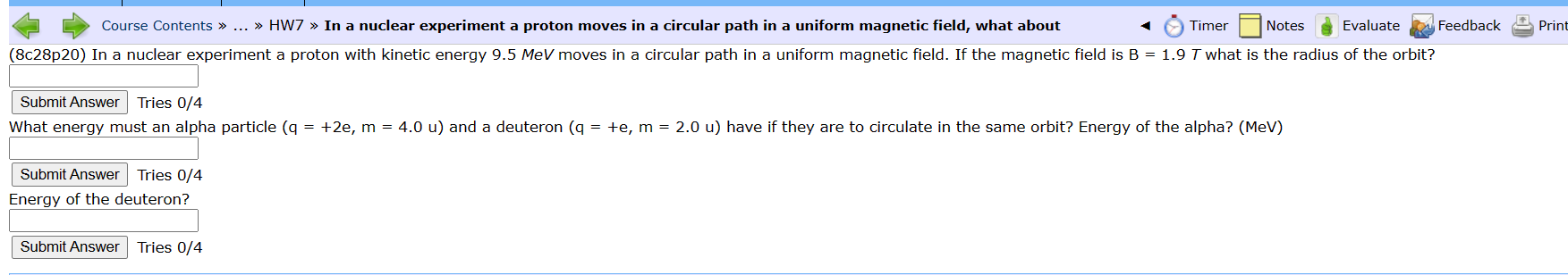 Solved Course Contents » ... » ﻿HW7 » ﻿In a nuclear | Chegg.com