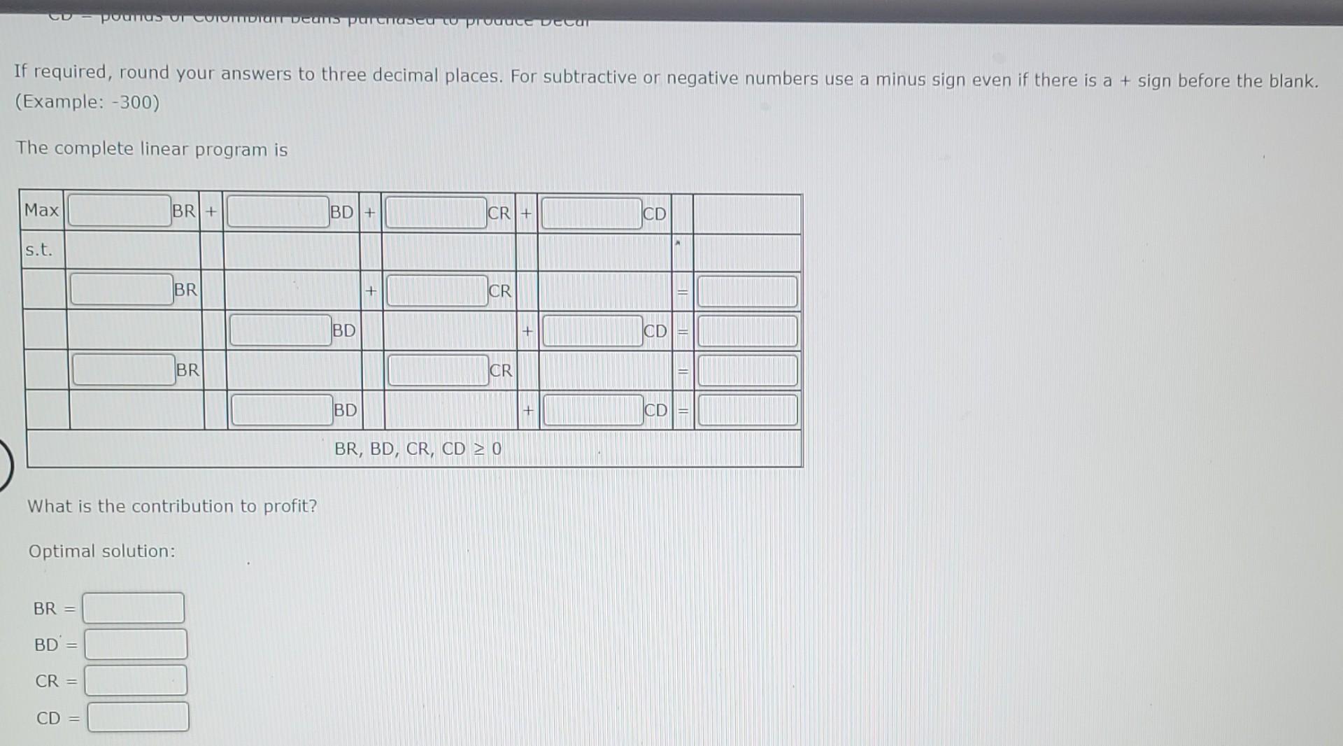 Solved Problem 9-13 (Algorithmic) Romans Food Market, | Chegg.com