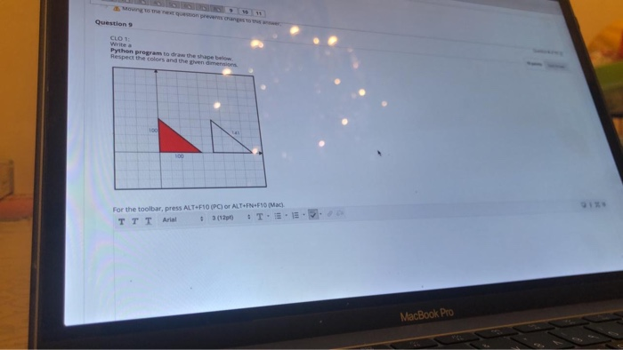 Solved Questions 6 Write Python Program To Draw The Shape 8565