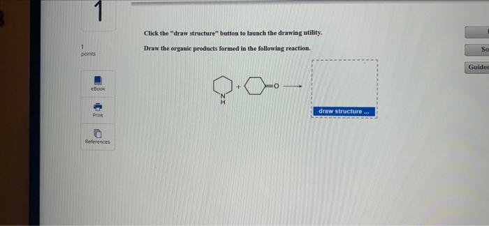 Solved 1 Click the "draw structure" button to launch the | Chegg.com