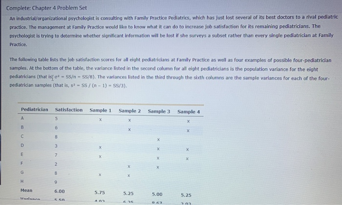 Solved Complete: Chapter 4 Problem Set An | Chegg.com