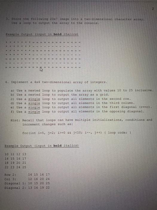 Solved 1. Implement an empty integer array of capacity 5. al | Chegg.com