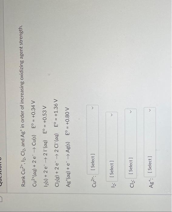 Solved Match the labels (A−E) in the voltaic cell image | Chegg.com