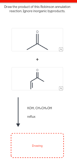Solved Draw the product of this Robinson annulation | Chegg.com