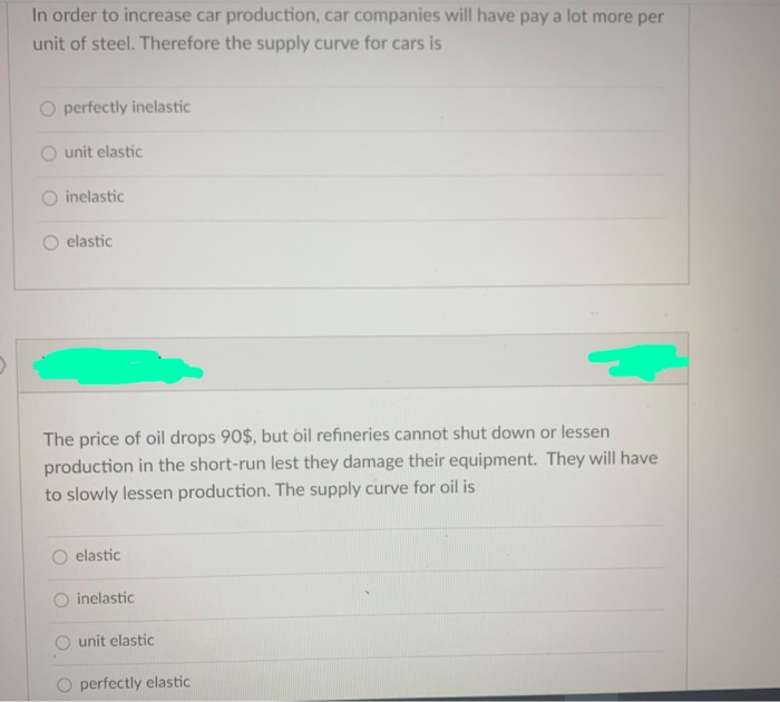 Solved In order to increase car production, car companies | Chegg.com