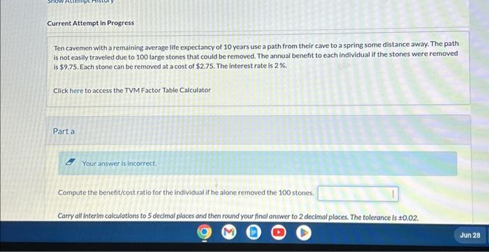 Solved Ten cavemen with a remaining average life expectancy | Chegg.com