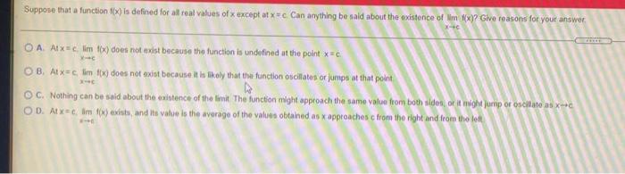 Solved Suppose that a function f(x) is defined for all real | Chegg.com
