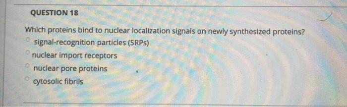 Solved QUESTION 7 The signal-recognition particle (SRP). | Chegg.com