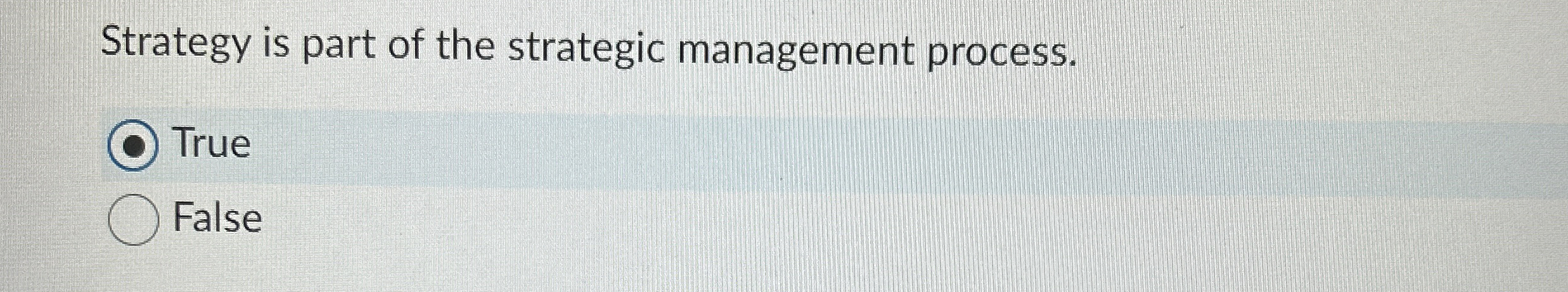 Solved Strategy is part of the strategic management | Chegg.com