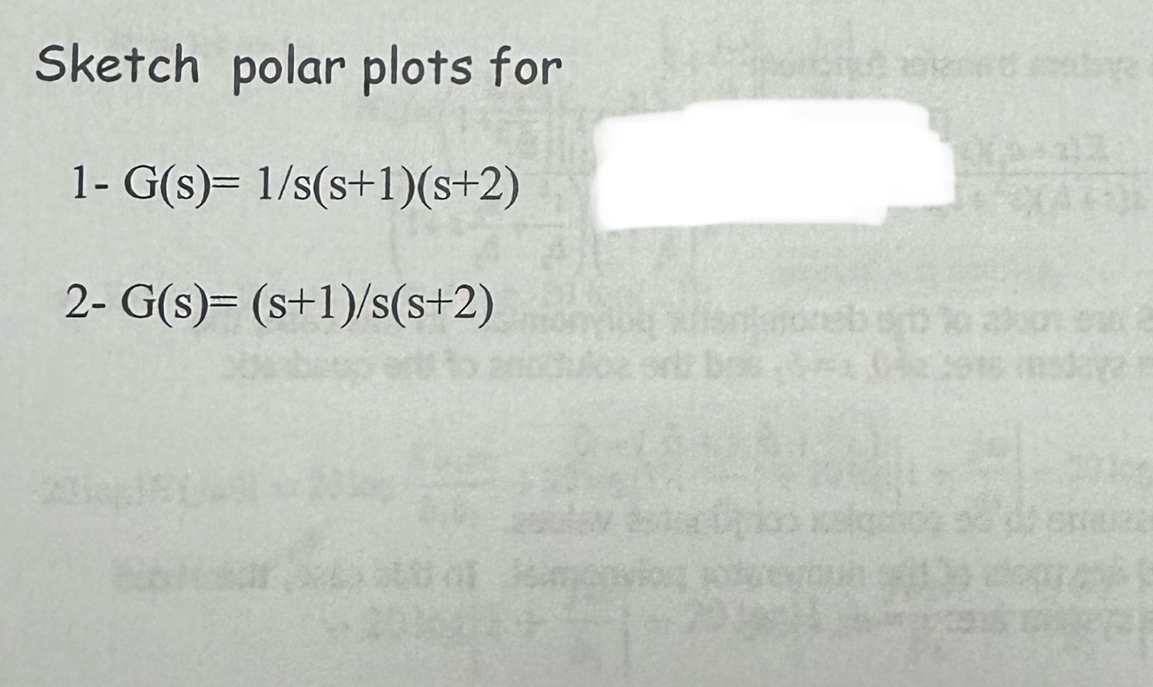 Solved Sketch polar plots | Chegg.com