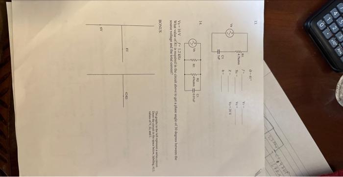 Solved 14. Vs=10 V−f−1.2WL scarice woltape and the lotal | Chegg.com