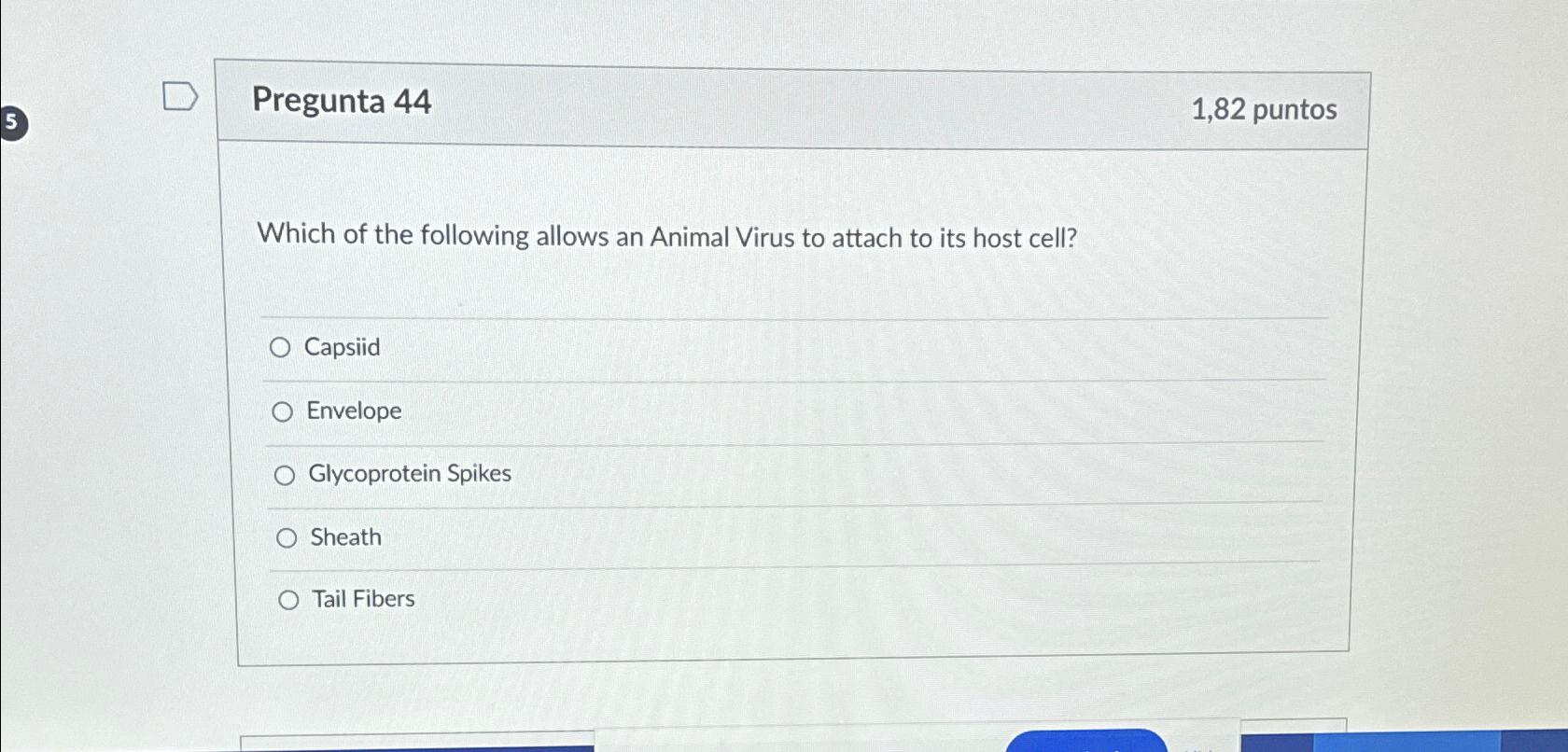 Solved Pregunta 441,82 ﻿puntosWhich of the following allows | Chegg.com