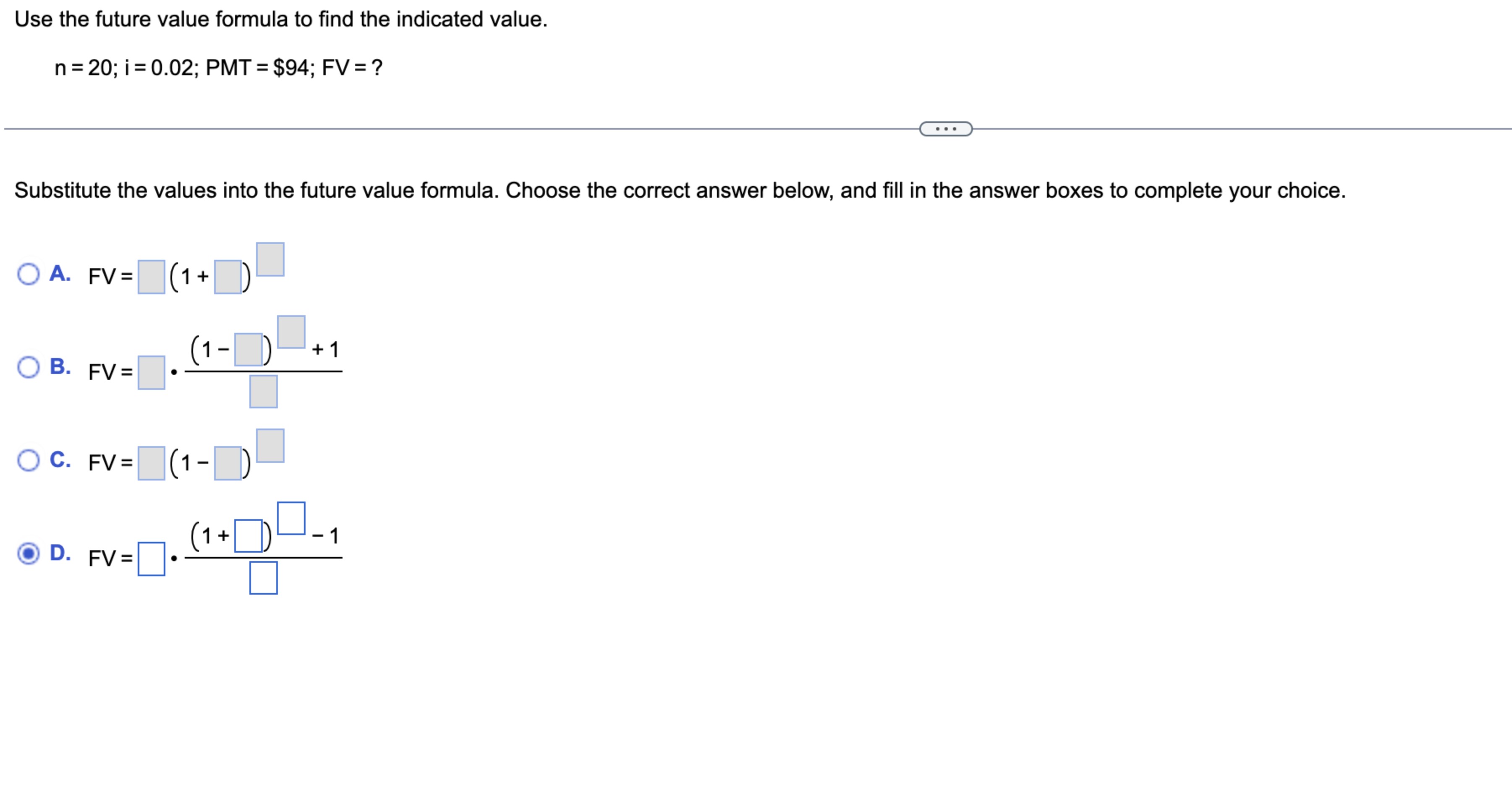 Solved Use the future value formula to find the indicated | Chegg.com