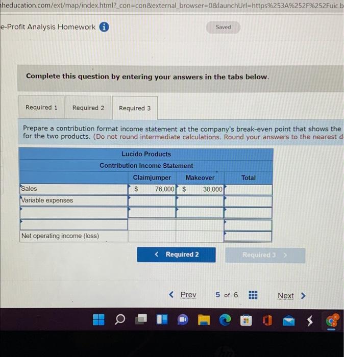 Solved 3. prepare a contribution format income statement at | Chegg.com