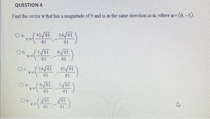 Solved Find the projection of u onto v. Then write u as the | Chegg.com